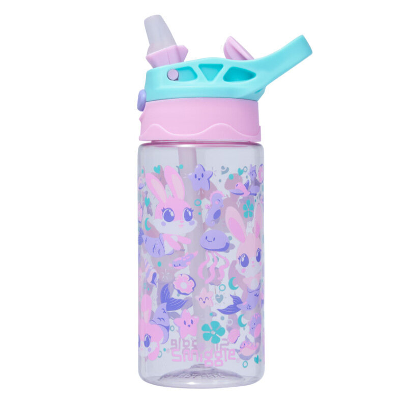 Бутылка для воды Smiggle, 430 мл, фиолетовый с переливами