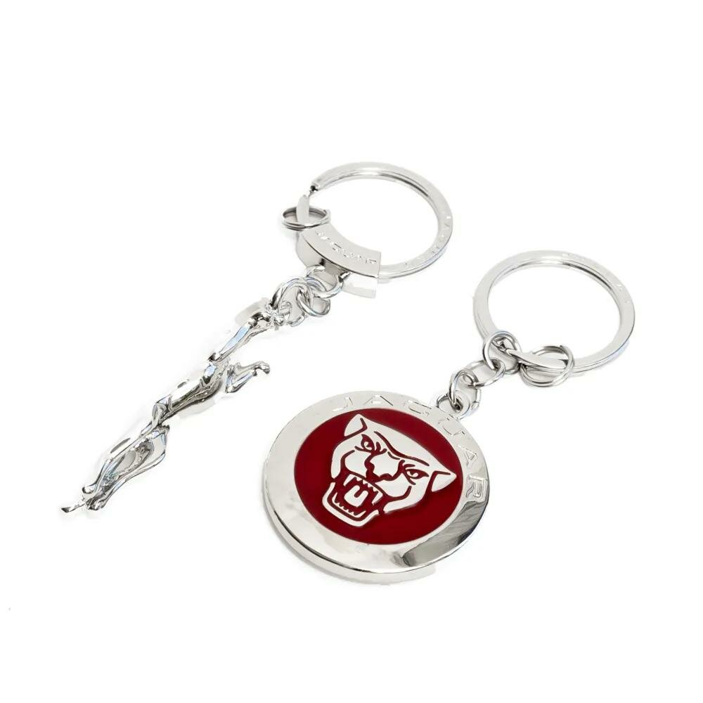 Набор брелоков JAGUAR JFGF333RDA Leaper Keyring и Growler Red Keyring
