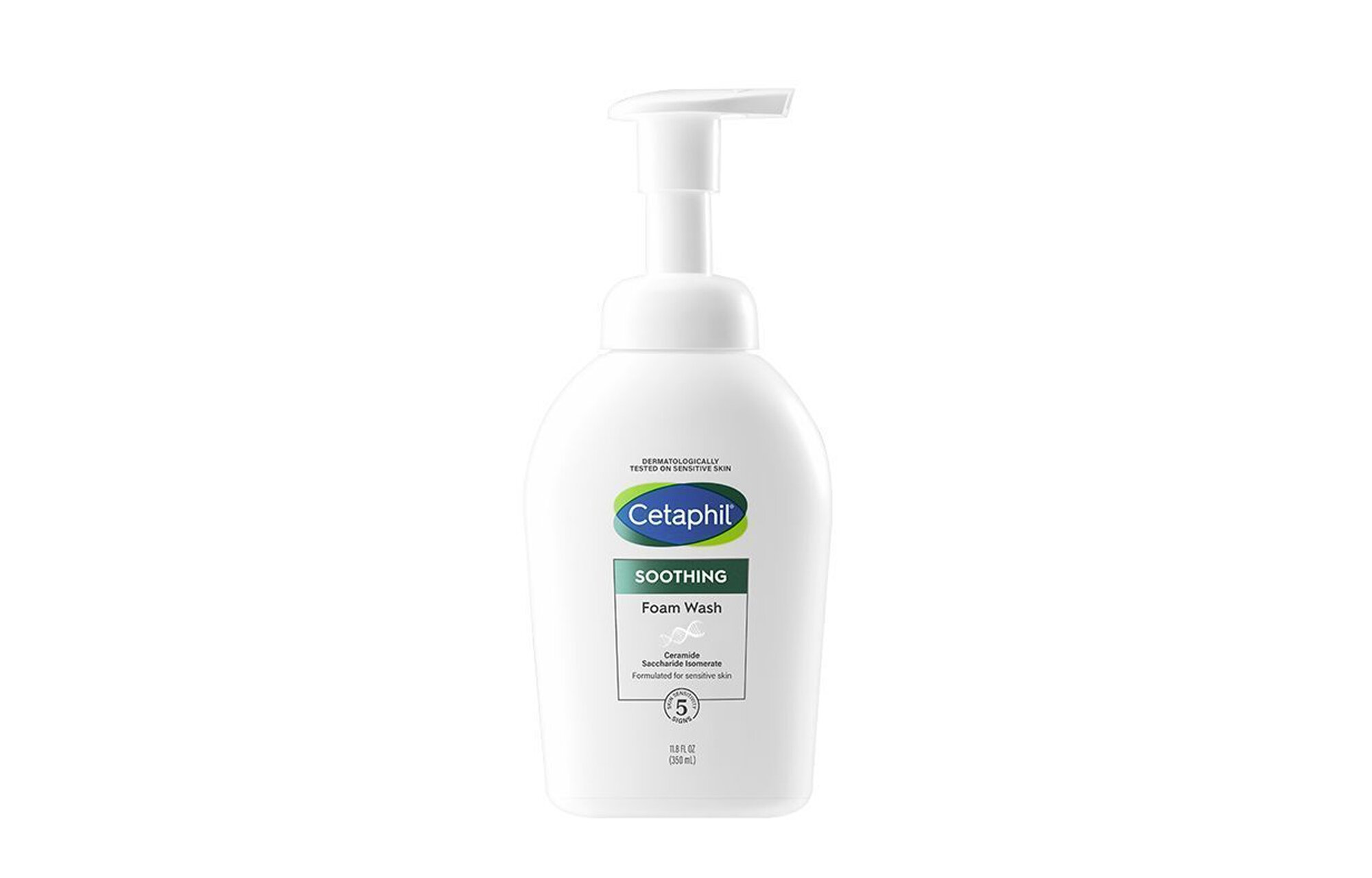 Пенящееся очищающее средство унисекс Cetaphil Soothing Foam Wash для чувствительной кожи, 350ml