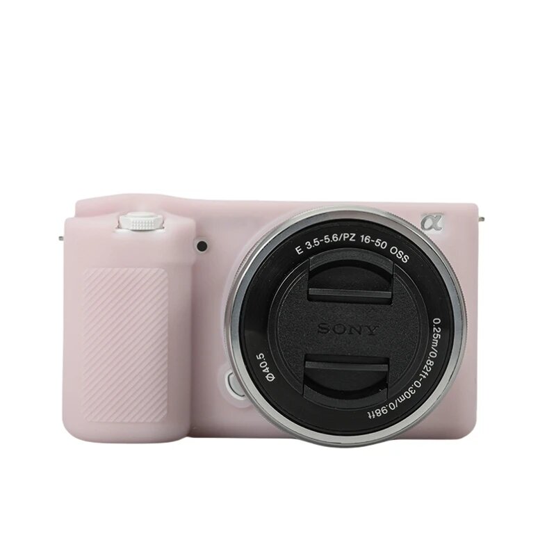 Силиконовый чехол для камеры Sony ZV-E10 слива