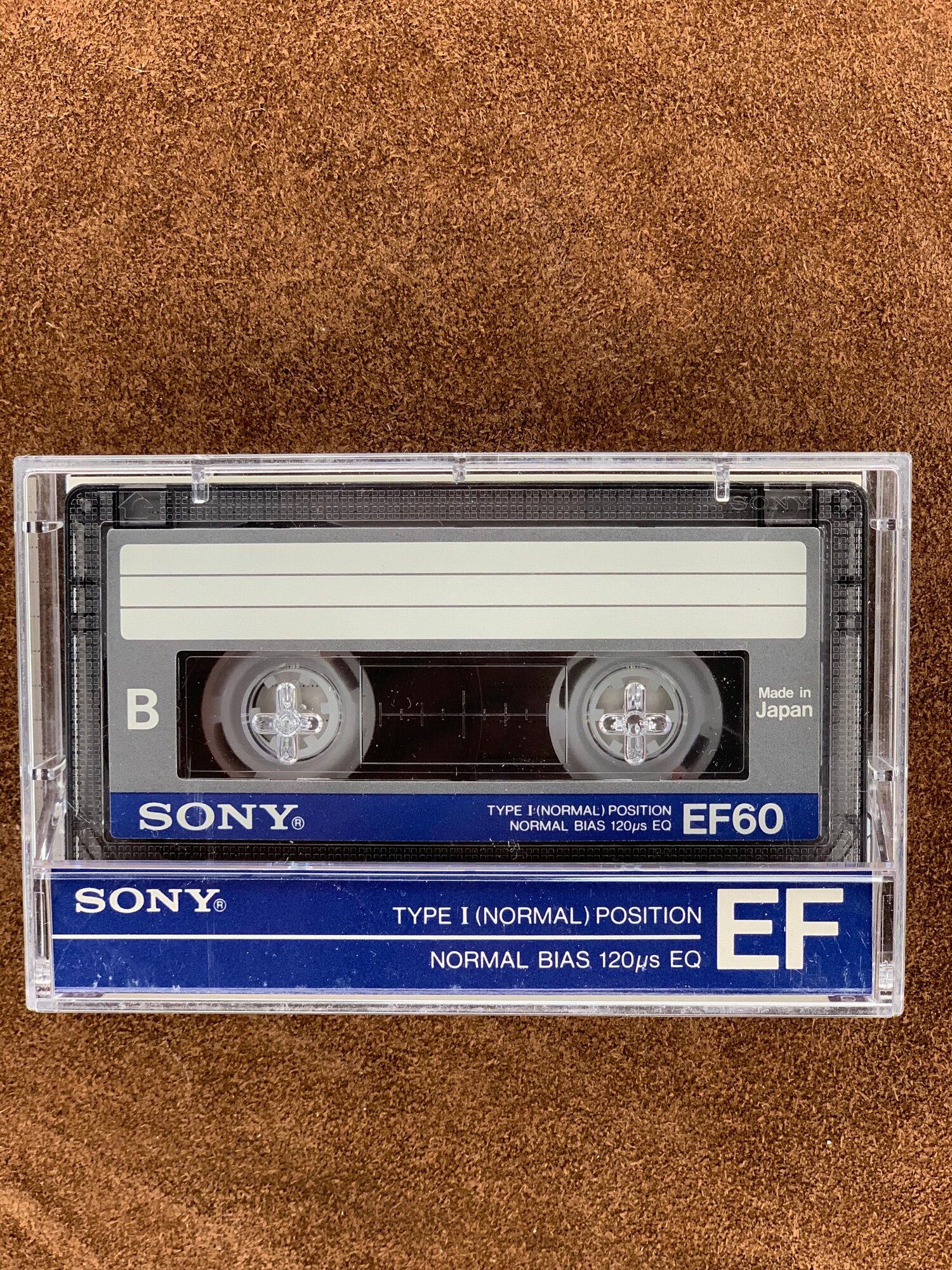 Аудиокассета чистая Sony Super EF 60 надежный проверенный бренд