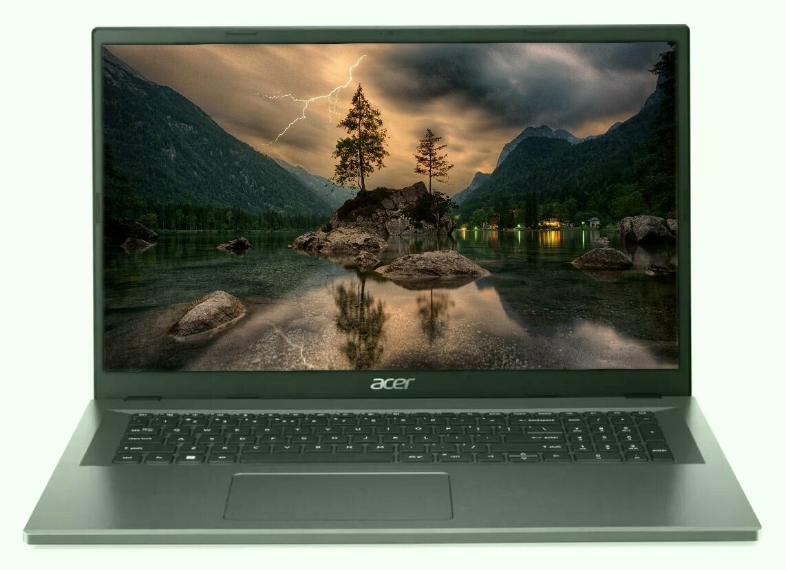Ноутбук Acer Intel N-Series 3,1ГГц 4 ядер. 17,3' 1920x1080 Intel UHD Graphics Xe 24EUs Windows 11 Pro Русская раскладка
