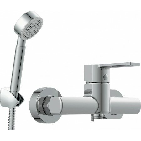 Смеситель Cersanit Smart 64511, для ванны и душа, монтаж на стену