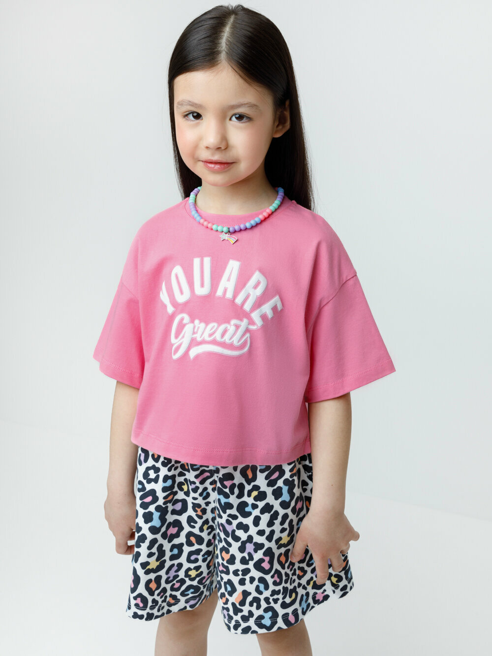 Футболка КР 302936-1/розовый 2216 к671