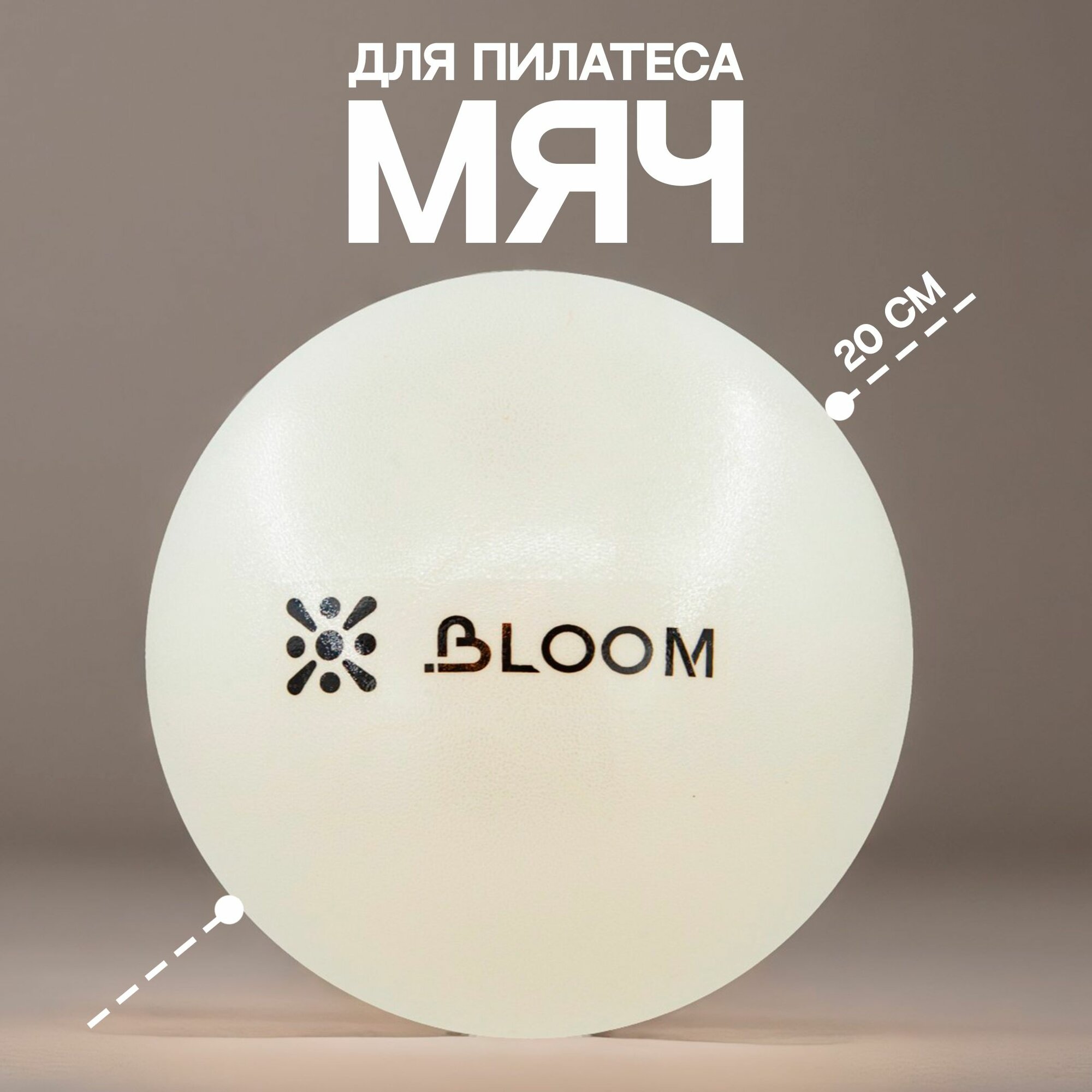 Мяч для пилатеса BLOOM 20 см LB7000