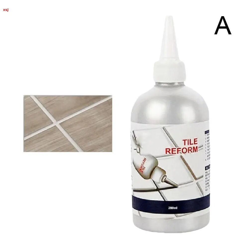 Затирка для швов плитки "Tile Reform" белая, водонепроницаемая, 280 мл