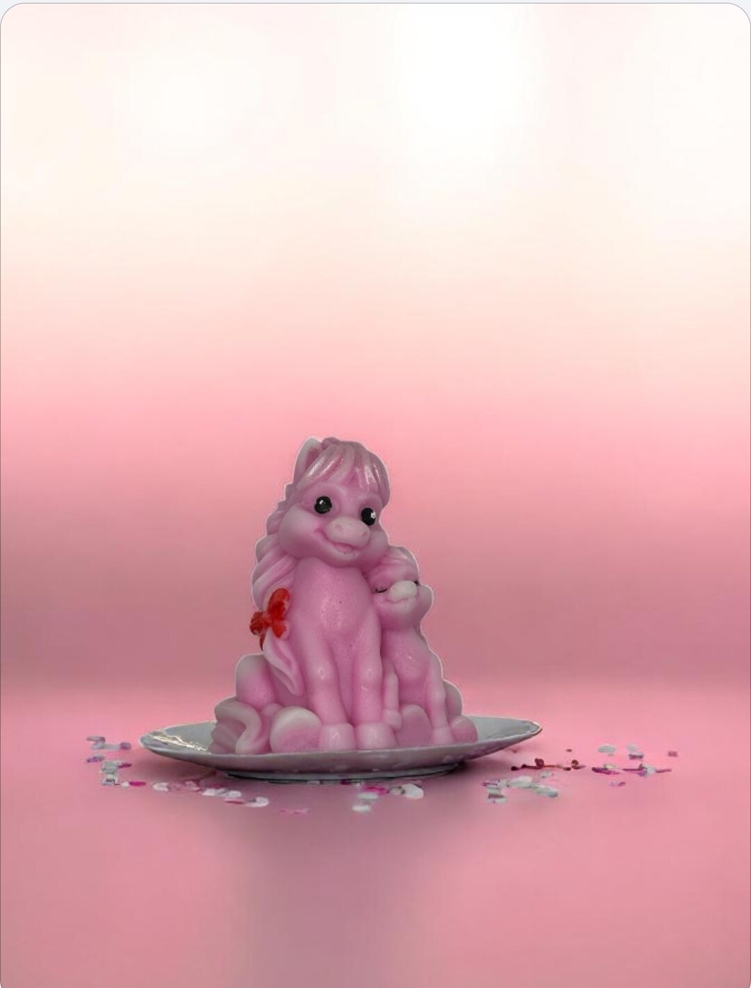 Сувенирное мыло "Лошадка с мамой", 3D, подарок