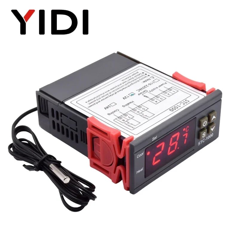 Цифровой терморегулятор YIDI STC-1000 AC110-220V