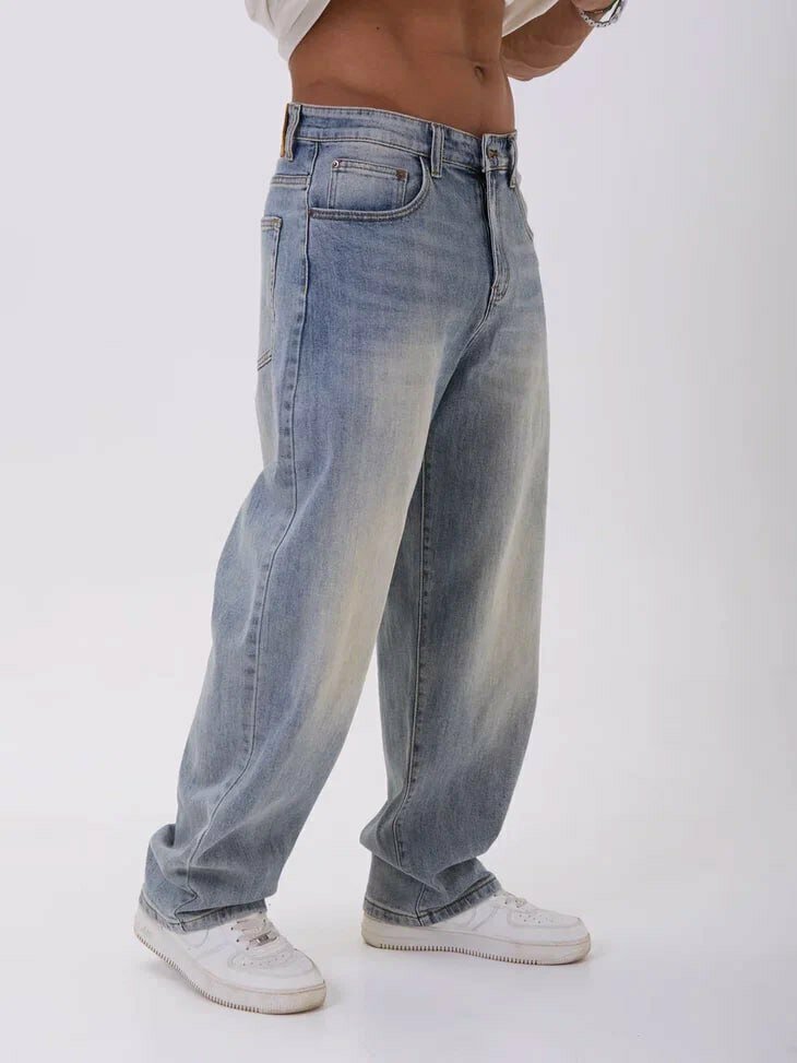 Джинсы багги джинсы мужские 