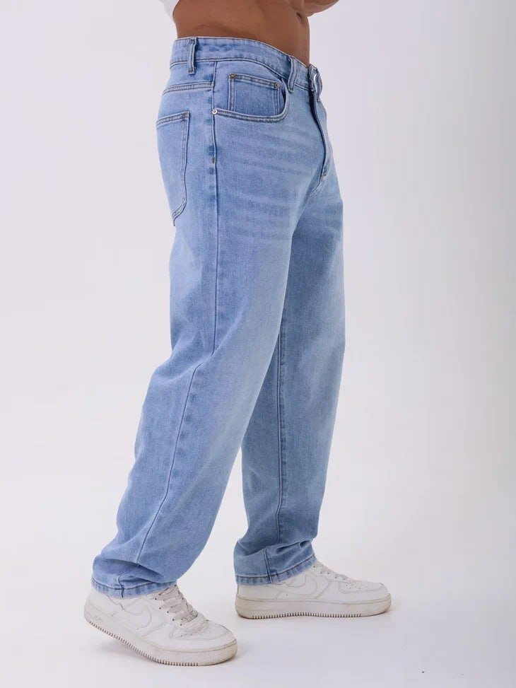 Джинсы багги 