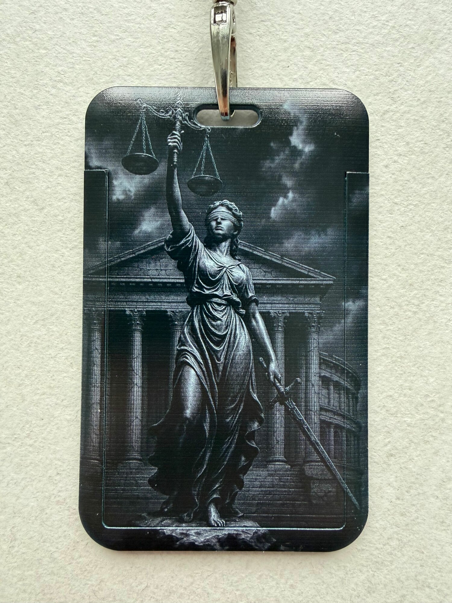 Бейдж для пропуска с рулеткой , Чехол для пропуска с рулеткой