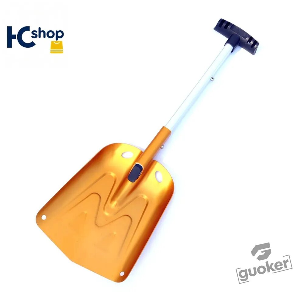 Лопата лавинная золотая, общая длина 65 см, ширина лопаты 27.5 см, артикул 3251100050