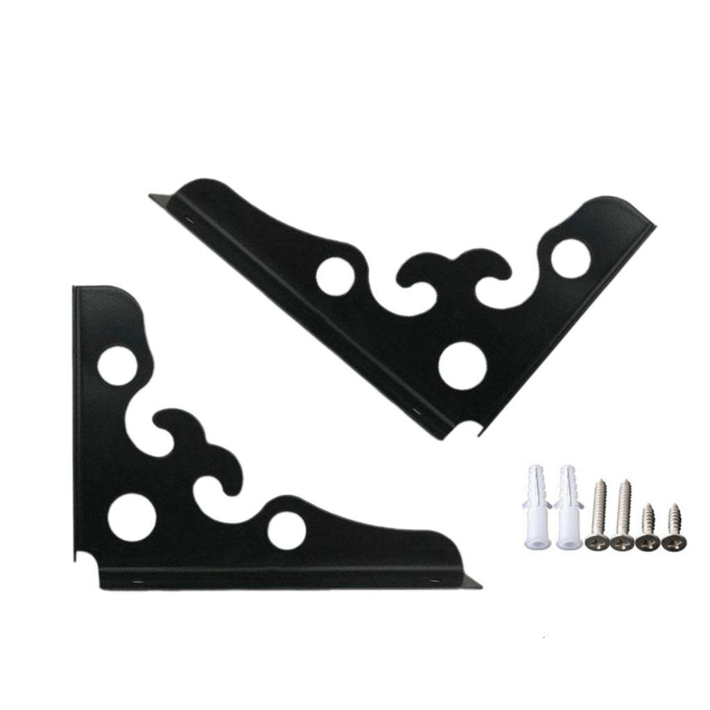 Металлические кронштейны для настенных полок, Черный - 225ммХ285мм