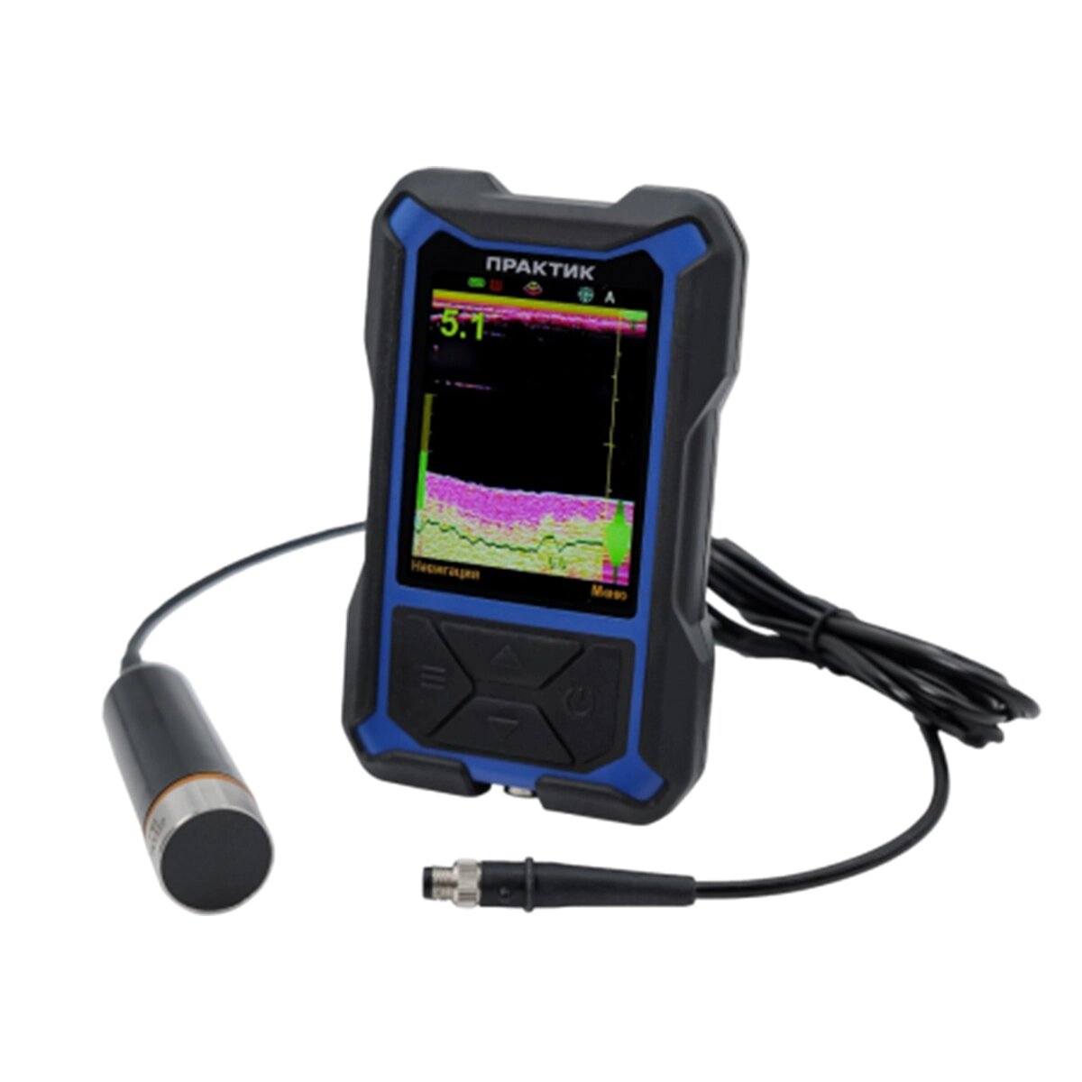 Эхолот Практик 8 макс (2 луча, экран 3,5" , IPS , 320х240 пикс)