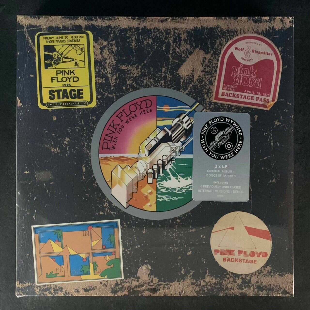 Pink Floyd - Wish You Were Here (Box Set, 50th Anniversary, 3LP) (Виниловая пластинка, LP)