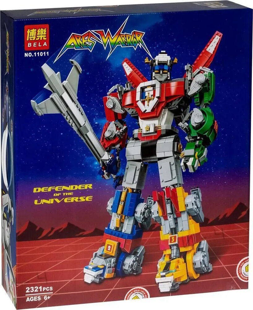 Конструктор Трансформеры Voltron король Вольтрон 2321 дет. Конструктор пластиковый — фото 1
