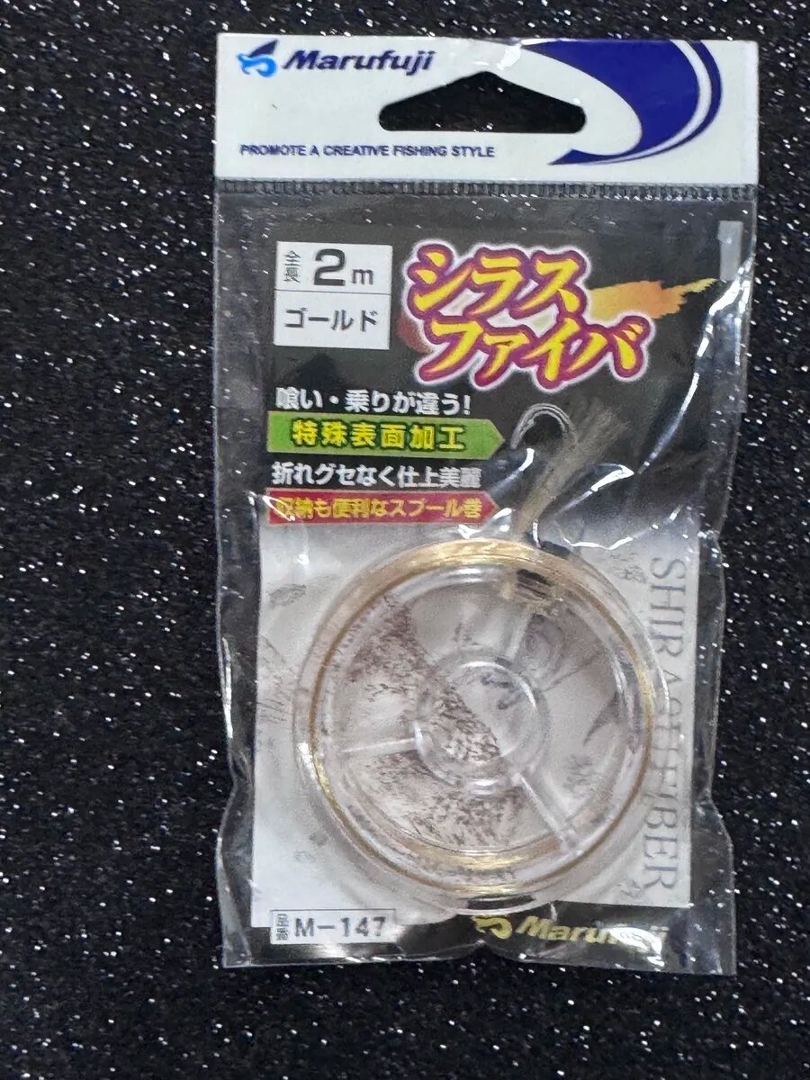 Монтажная нить синтетическое Marufuji золото