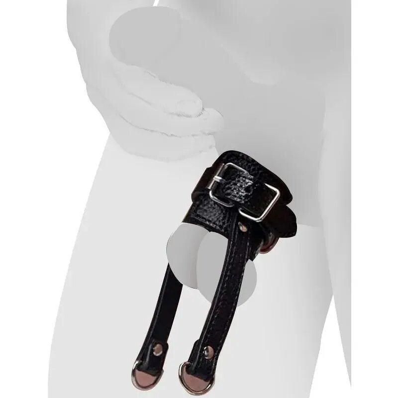 Аксессуар БДСМ: Веревочные секс-ограничения для связывания яичек для мужчин, Цепи для устройств сексуальной стимуляции