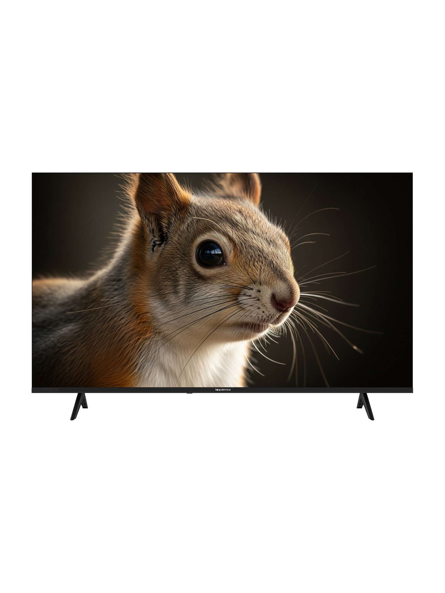 Телевизор Topdevice салют TV, 43", FullHD, VA, голосовое управление
