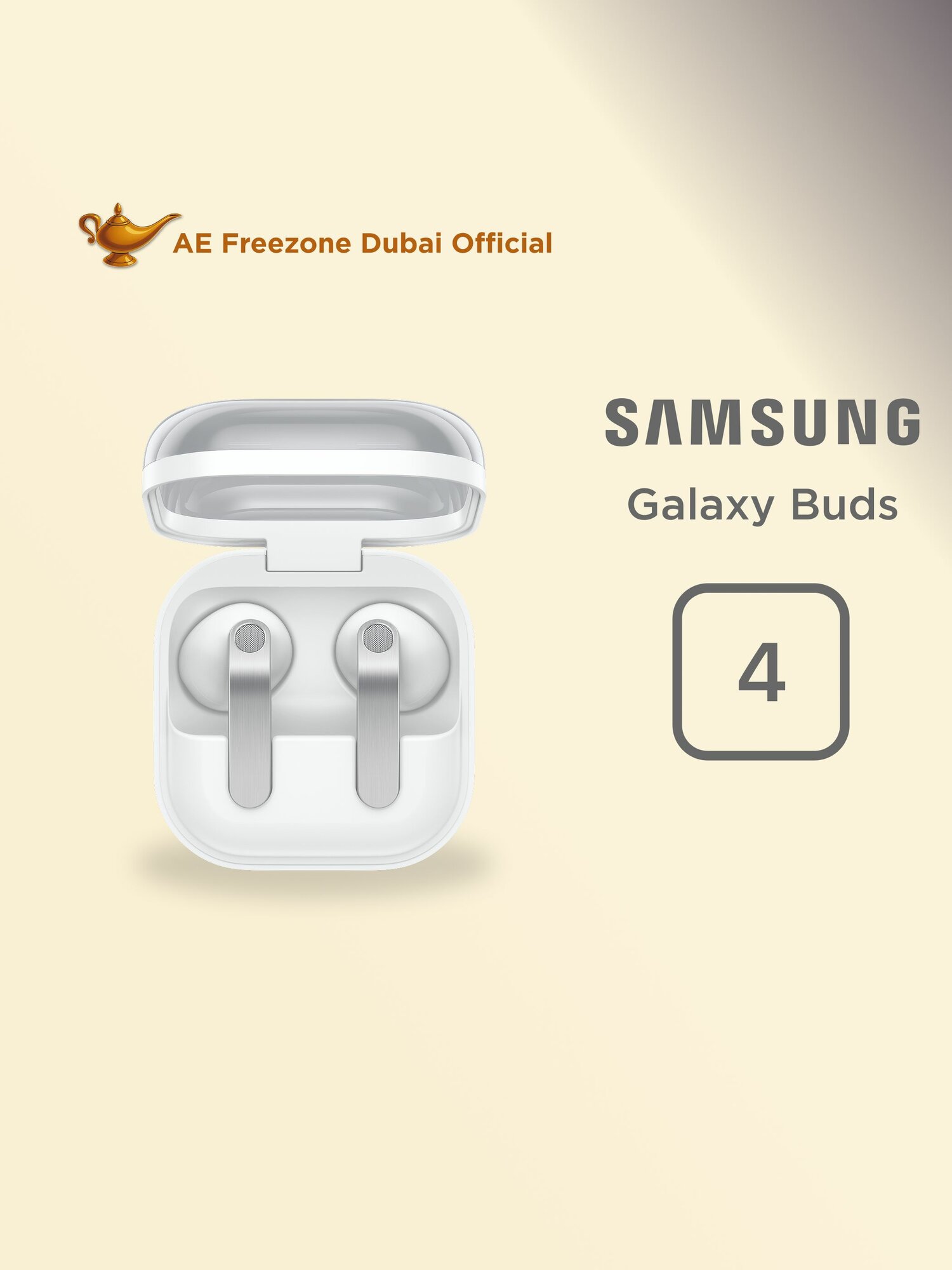 Беспроводные наушники Samsung Galaxy Buds4, цвет White (Белый)