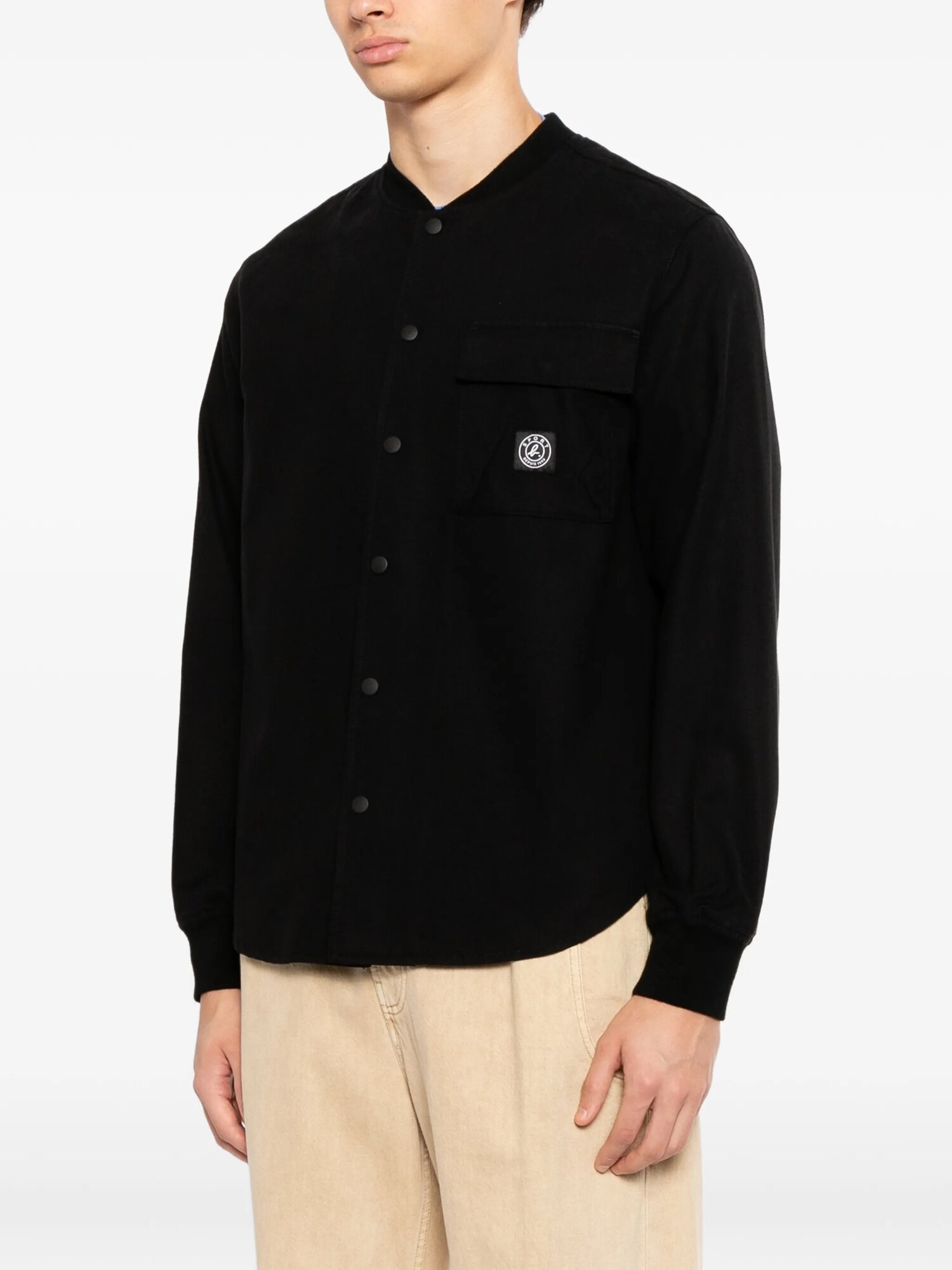 Куртка SPORT b. Logo-patched shirt jacket, размер 50 — фото 1