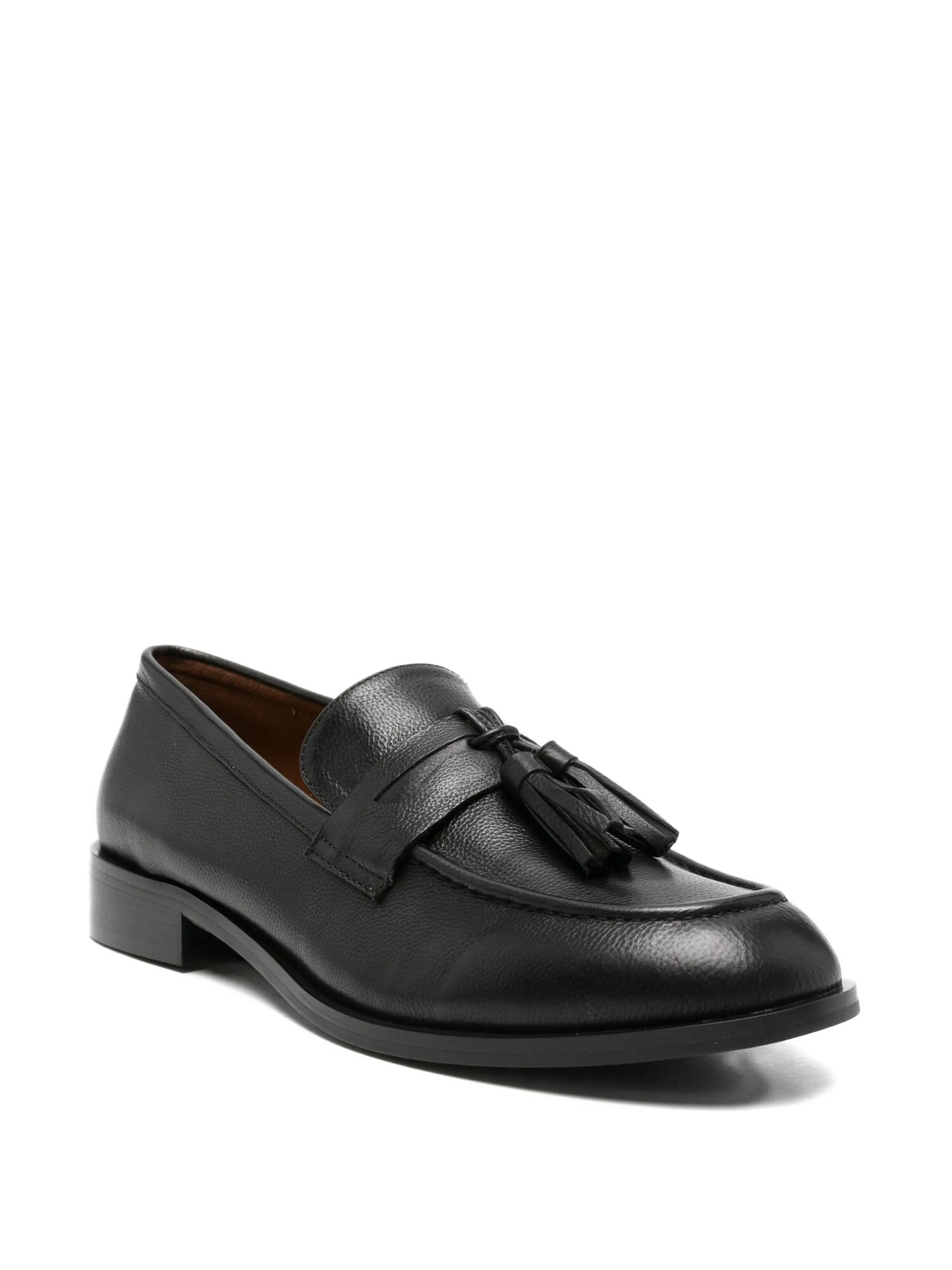 Лоферы ADRIANNA FERETTI Tassel-strap loafers, размер 40, черный — фото 1