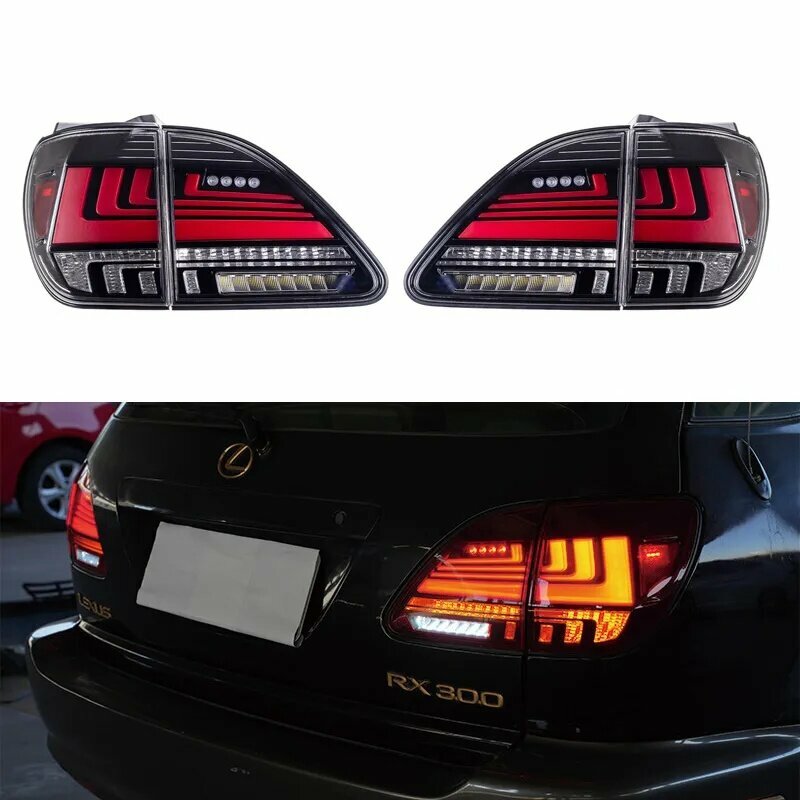 Фары автомобильные, Задний фонарь, 2 шт, арт. Lexus RX300 RX330 RX350 1997-2002