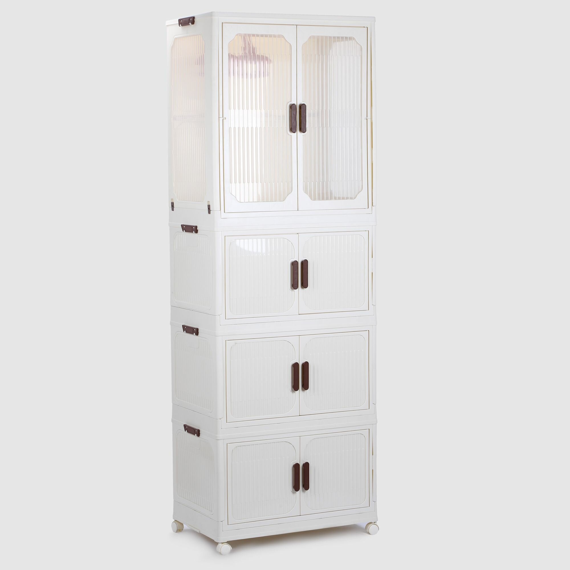 Шкаф для одежды Hometex с ящиками кремовый 68,5х43х193,5 см