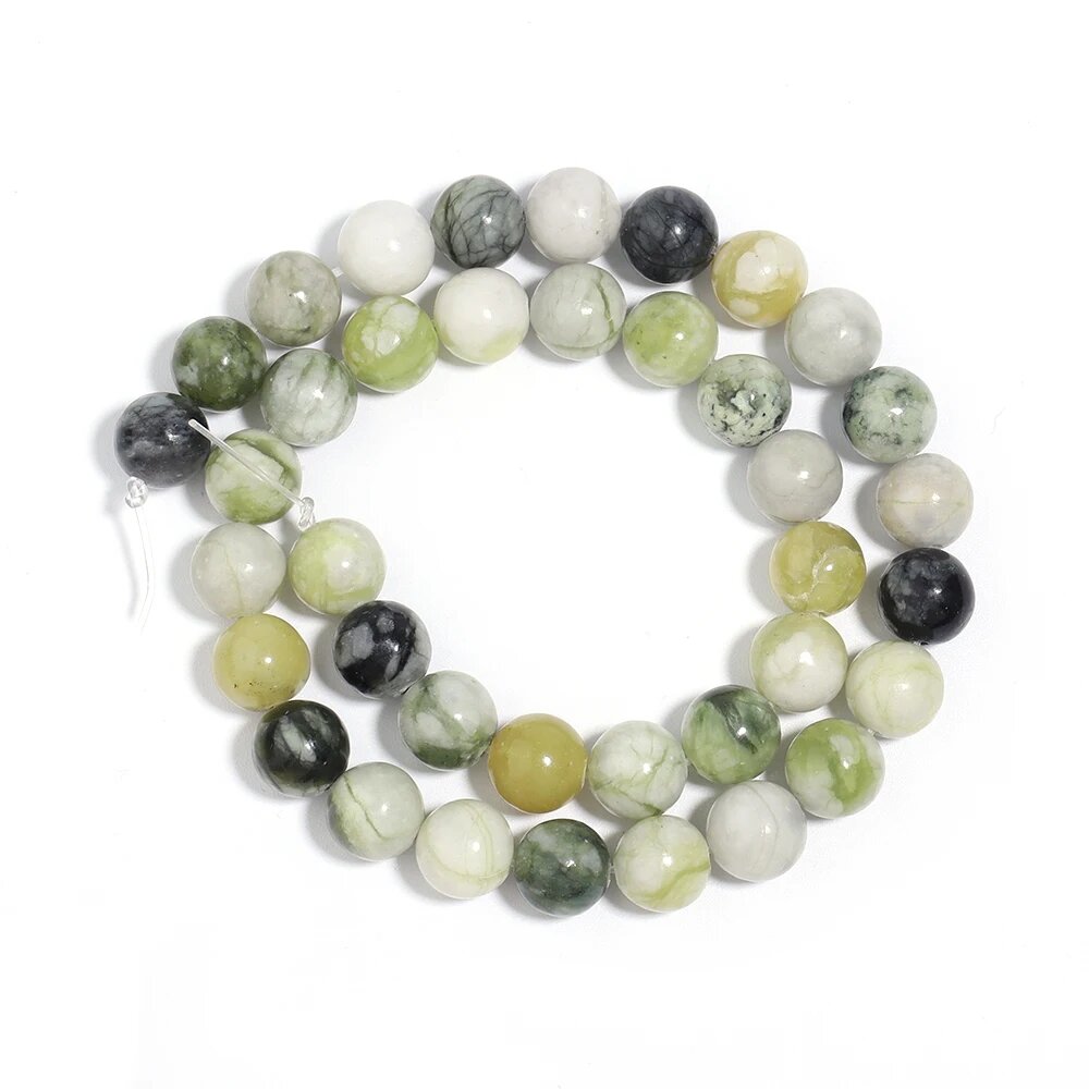 Бусины из хризопразы 4/6/8/10/12 мм 10mm-ap38pcs