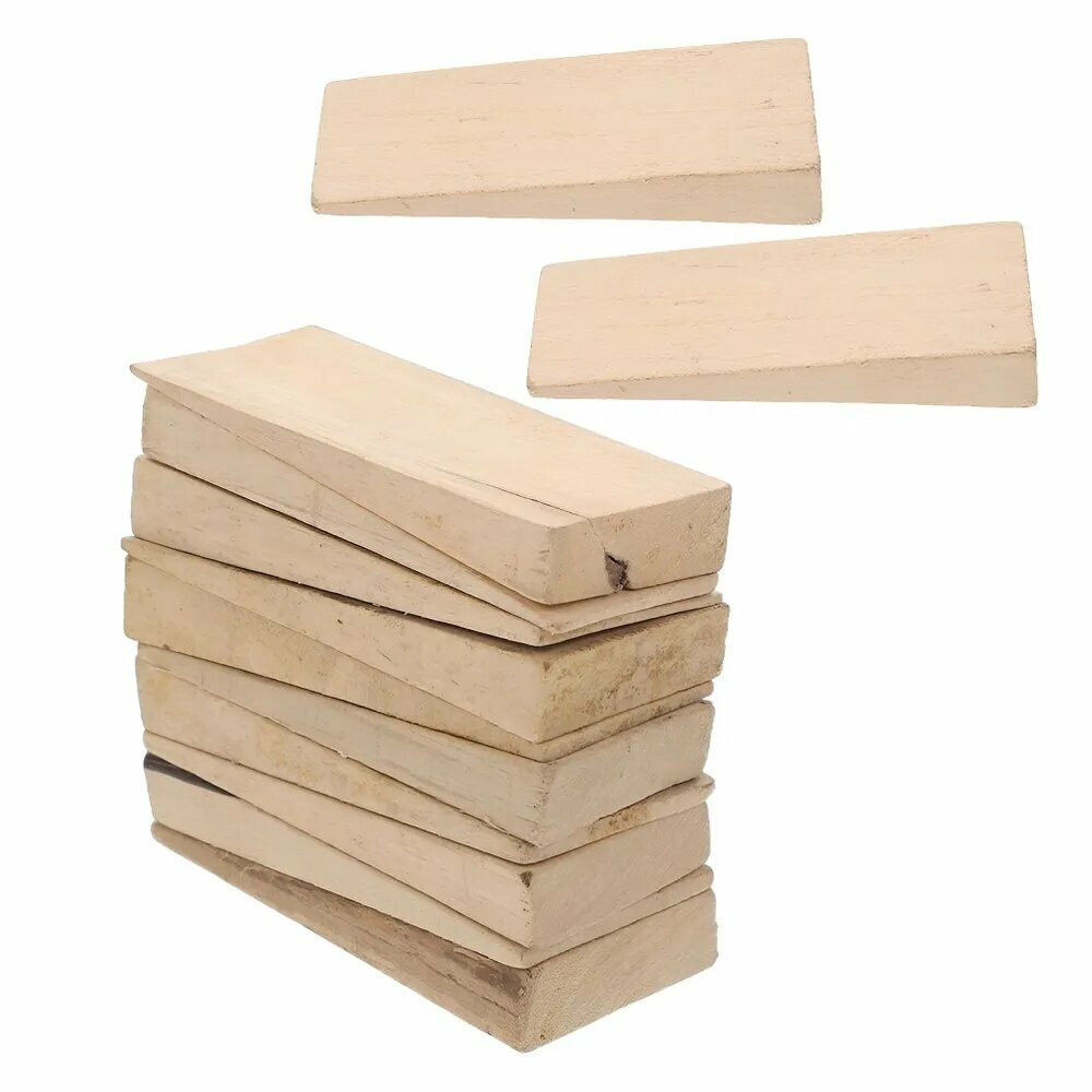Комплект из 12 клиньев для топора: высокоплотный деревянный клин для раскалывания молотков и топоров - инструмент для укрепления наружных инструментов