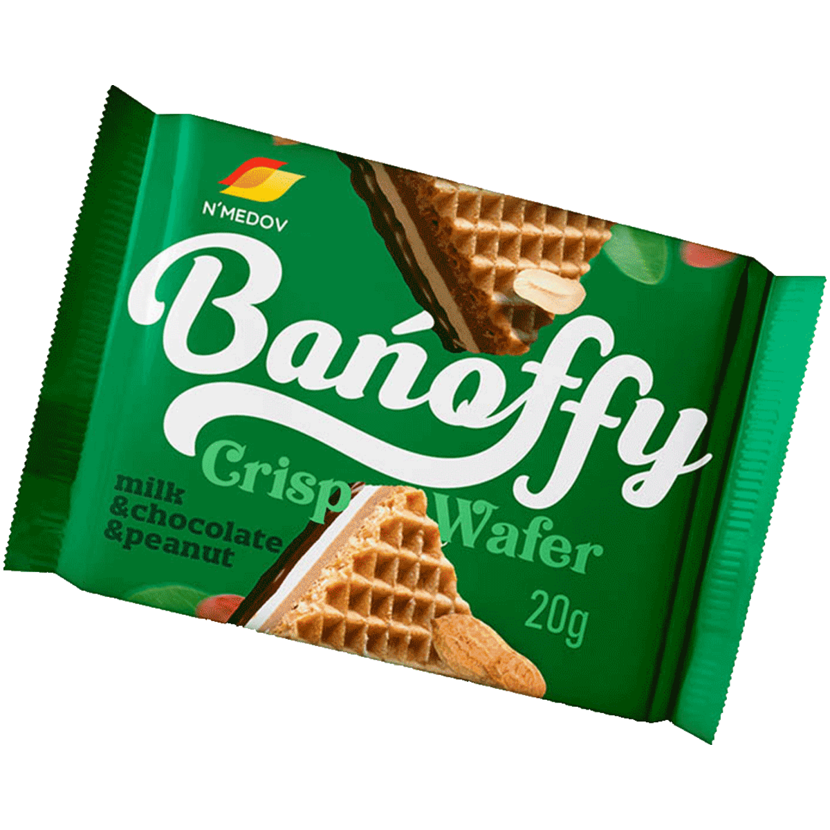Вафли Krember Banoffy с кремовой начинкой 20 г