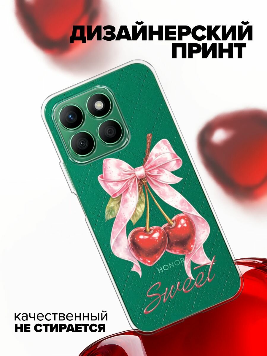 Силиконовый чехол на Honor X8B / Хонор Х8B с принтом Sweet — фото 1