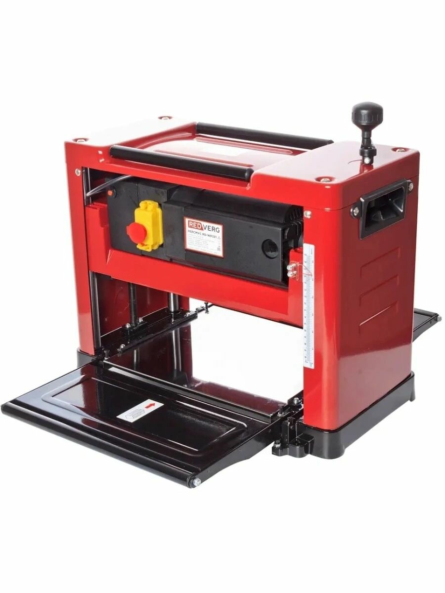 Рейсмусовый станок REDVERG RD-WP331 2000Вт, 8000 об/мин, красный