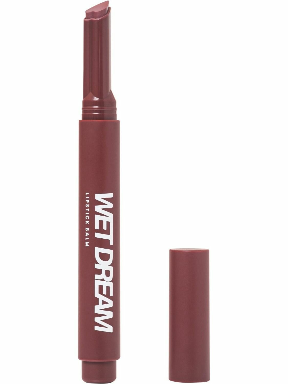 Love Generation Помада бальзам для губ Тон 08 Сливовый с мерцанием Wet Dream тающая текстура, глянцевый финиш, 1,4 г