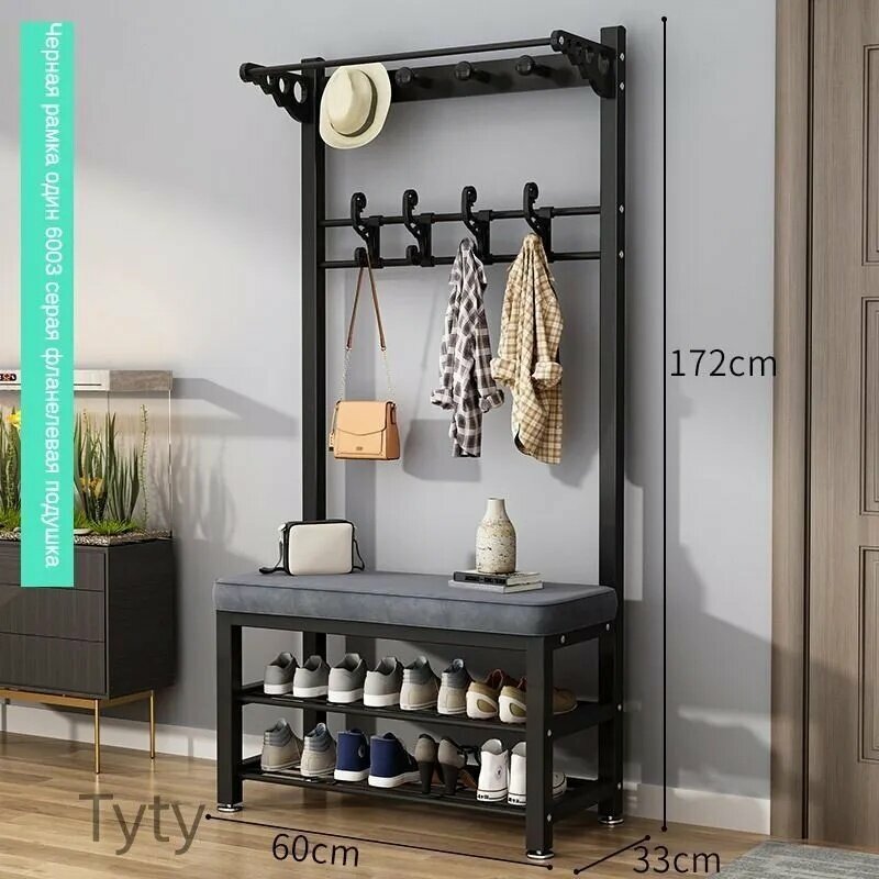 Комплект мебели для прихожей, черный