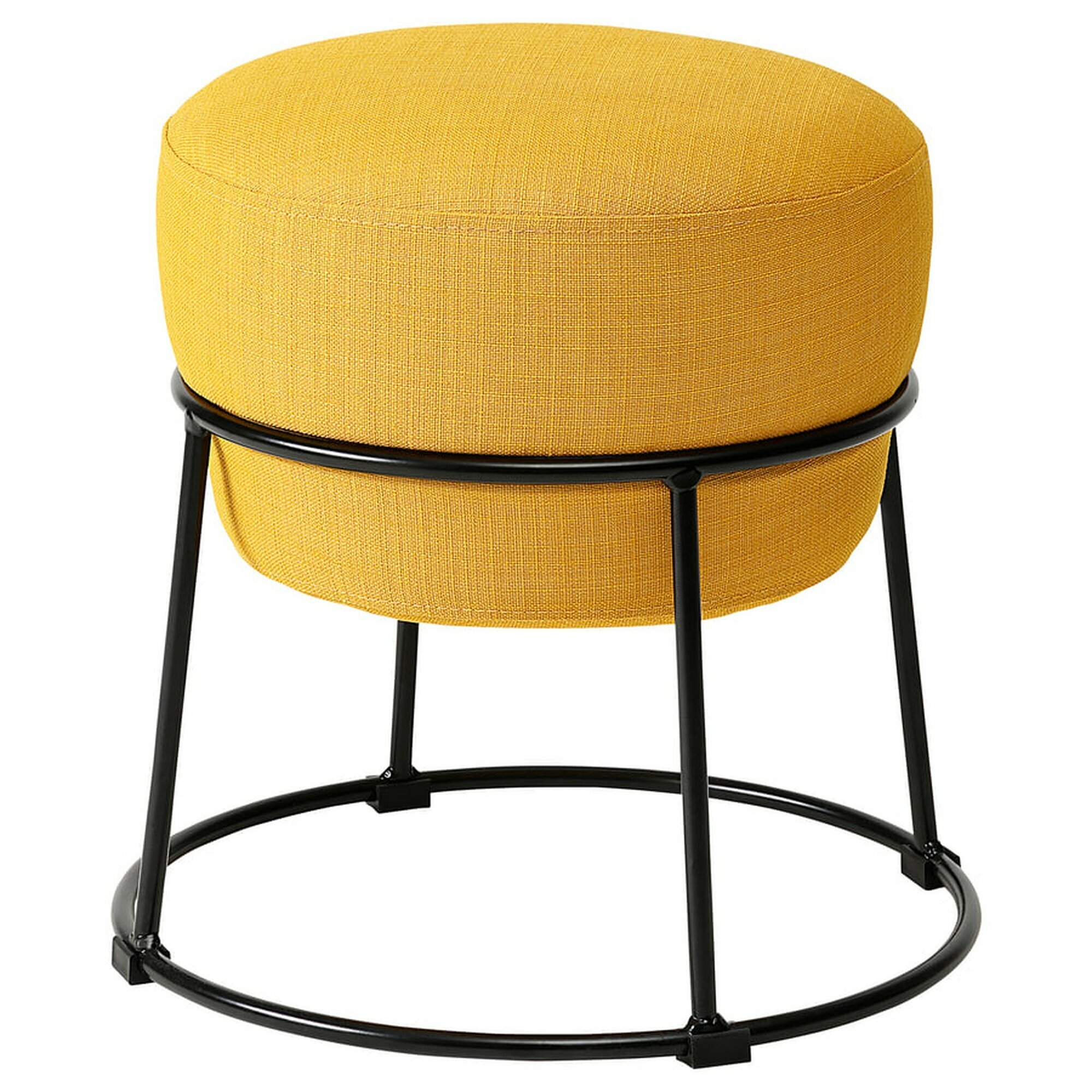 Пуф IKEA EMMISLOV цвет желтый 905.702.46