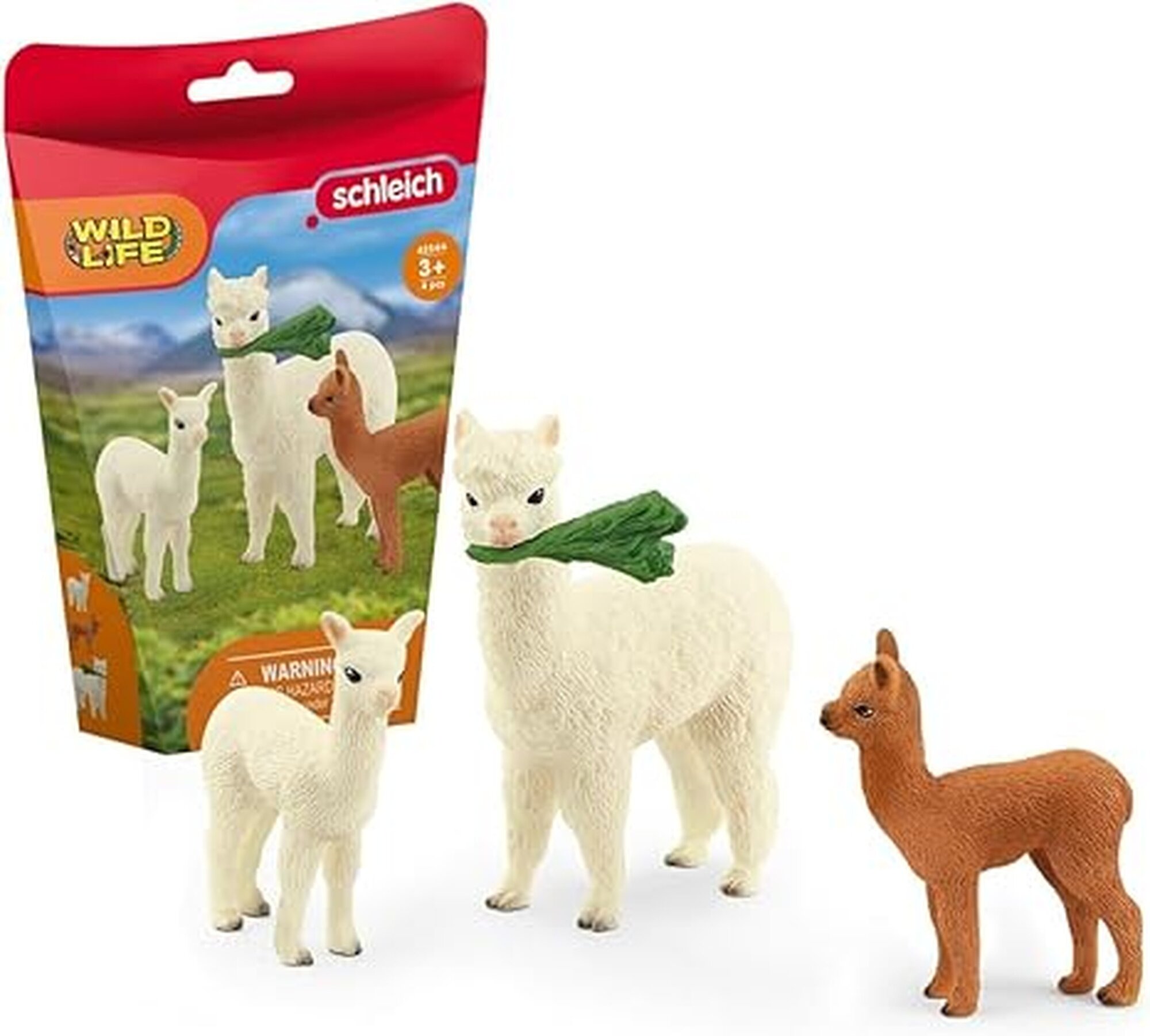Фигурки Schleich WILD LIFE- Набор животных семейство альпак , Шляйх 42544