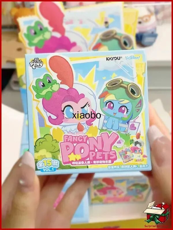 Мини-фигурка MY LITTLE PONY Fancy Pony Pets в слепой коробке, ПВХ/АБС, 6 см, коллекционная