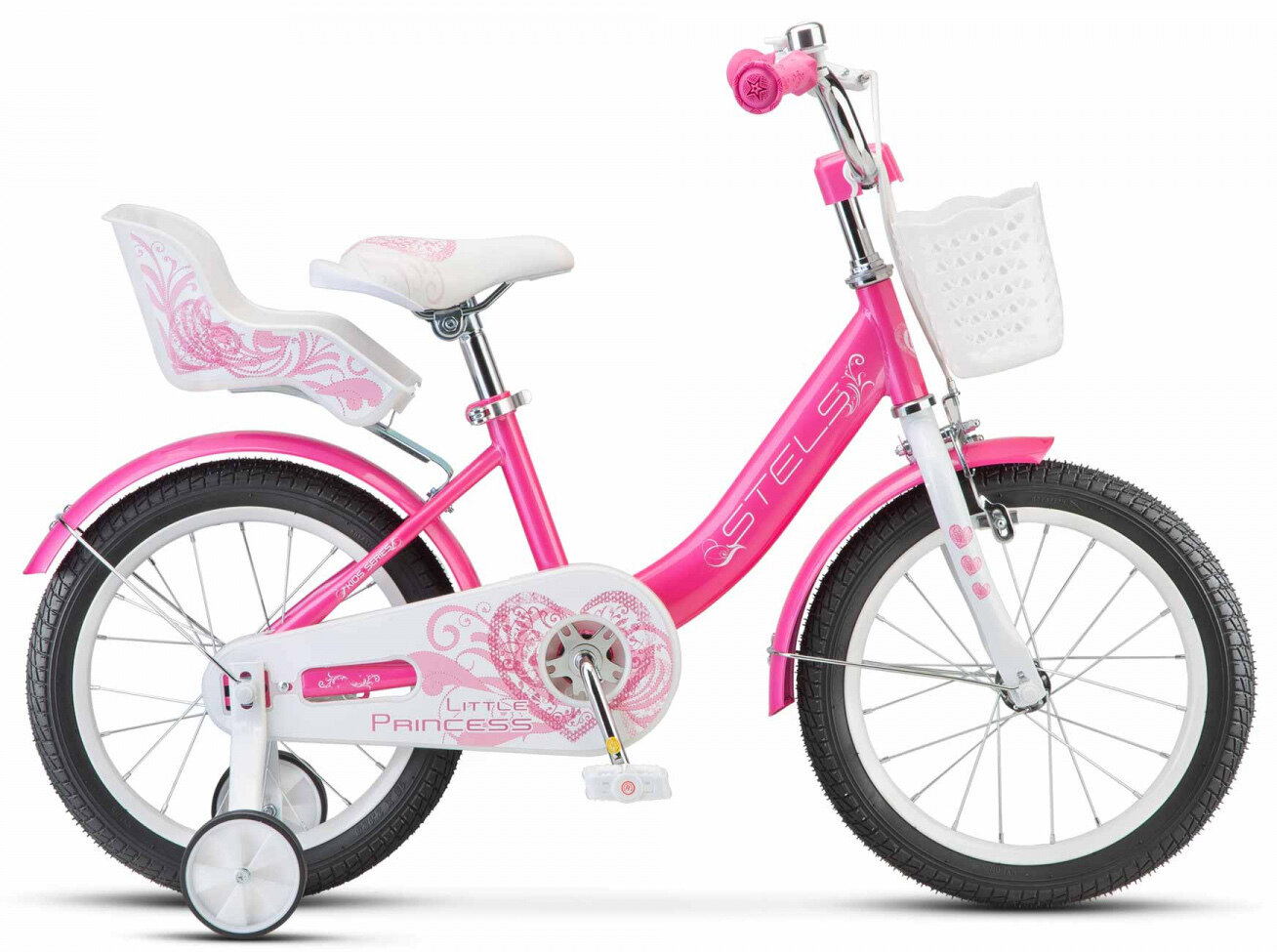 Детский велосипед Stels Little Princess KC 14" (2026) 14 Розовый (110-130 см)