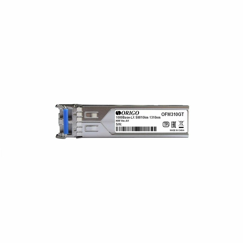 ORIGO Сетевое оборудование OFM310GT A1A SFP - трансивер, 1000Base - LX Duplex LC , 1310нм, одномод, до 10км
