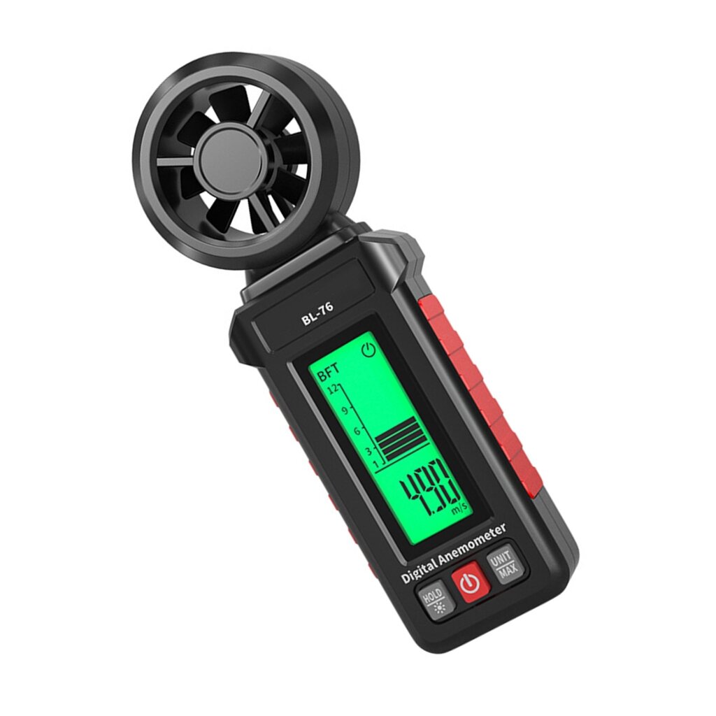 Многофункциональный анемометр с записью данных одной кнопкой и скоростью выборки 0,5 с