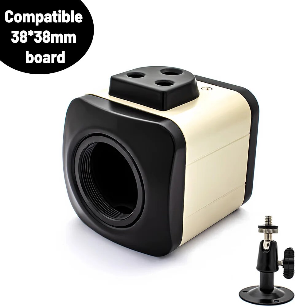 Корпус для промышленной камеры Mini из алюминия, CS mount, бежевый