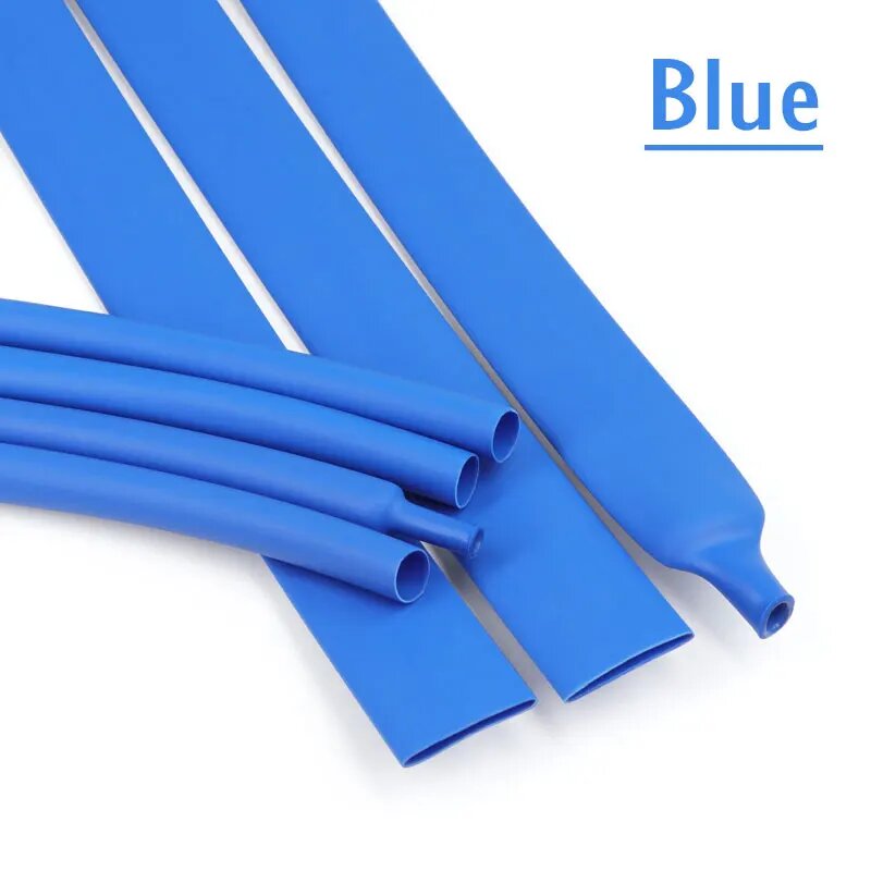 Термоусадочная трубка с клеем 3:1 1.6-50мм Blue, 4.0mm