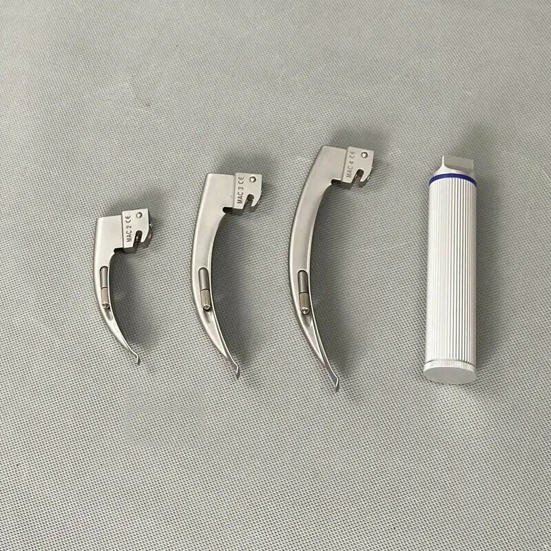 Ветеринарный ларингоскоп MJ-1/D-160 MAC 4 CE, MJ-1/D-130 MAC 3 CE, MJ-1/D-100 MAC 2 CE для осмотра горла — фото 1