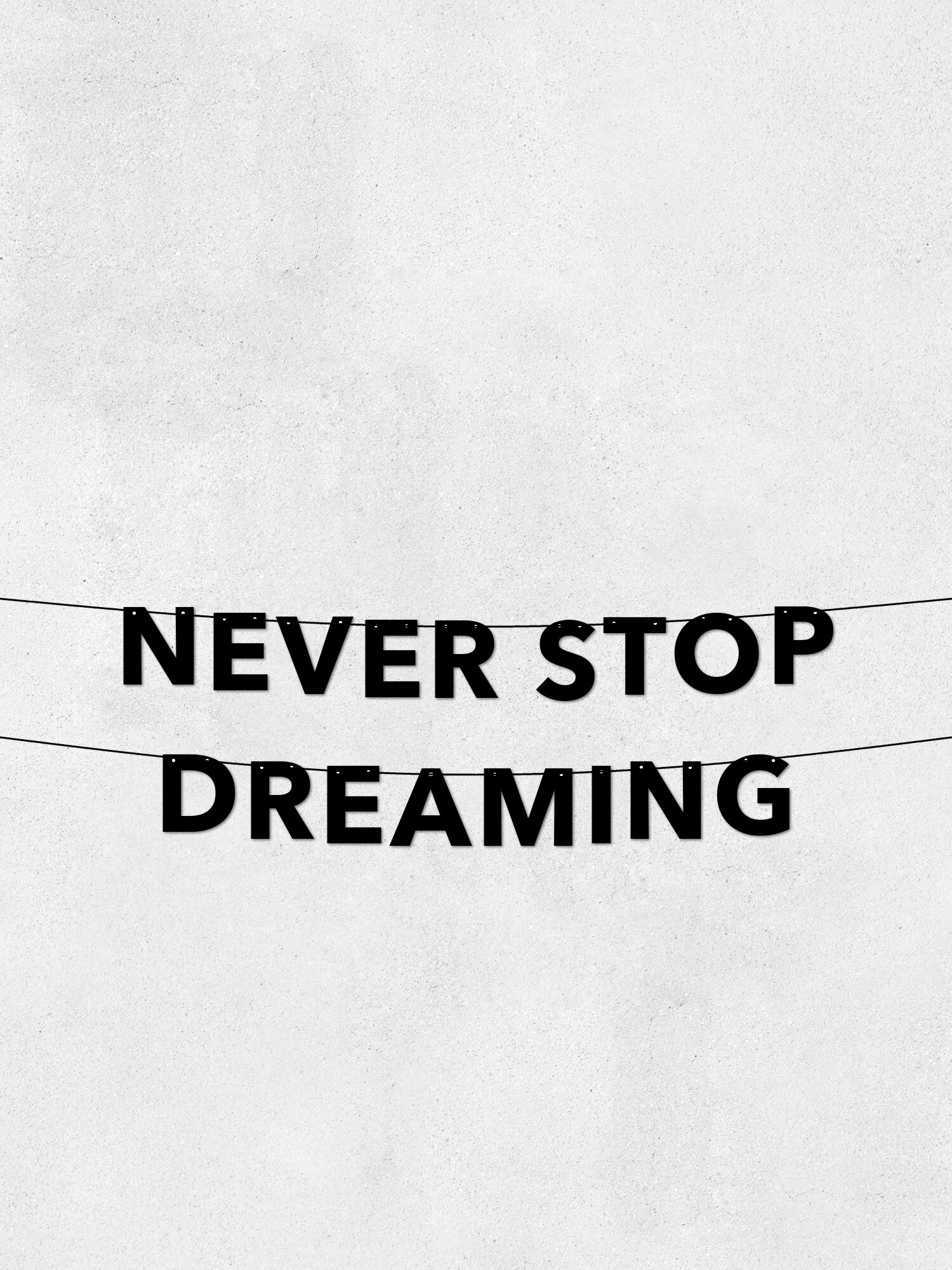 Гирлянда Never Stop Dreaming - Долговечный Декор для Комнаты Подростка, Фото-Ивентов и Праздников