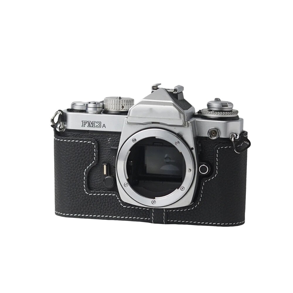 Кожаный чехол для Nikon FM3A Black Camera Case