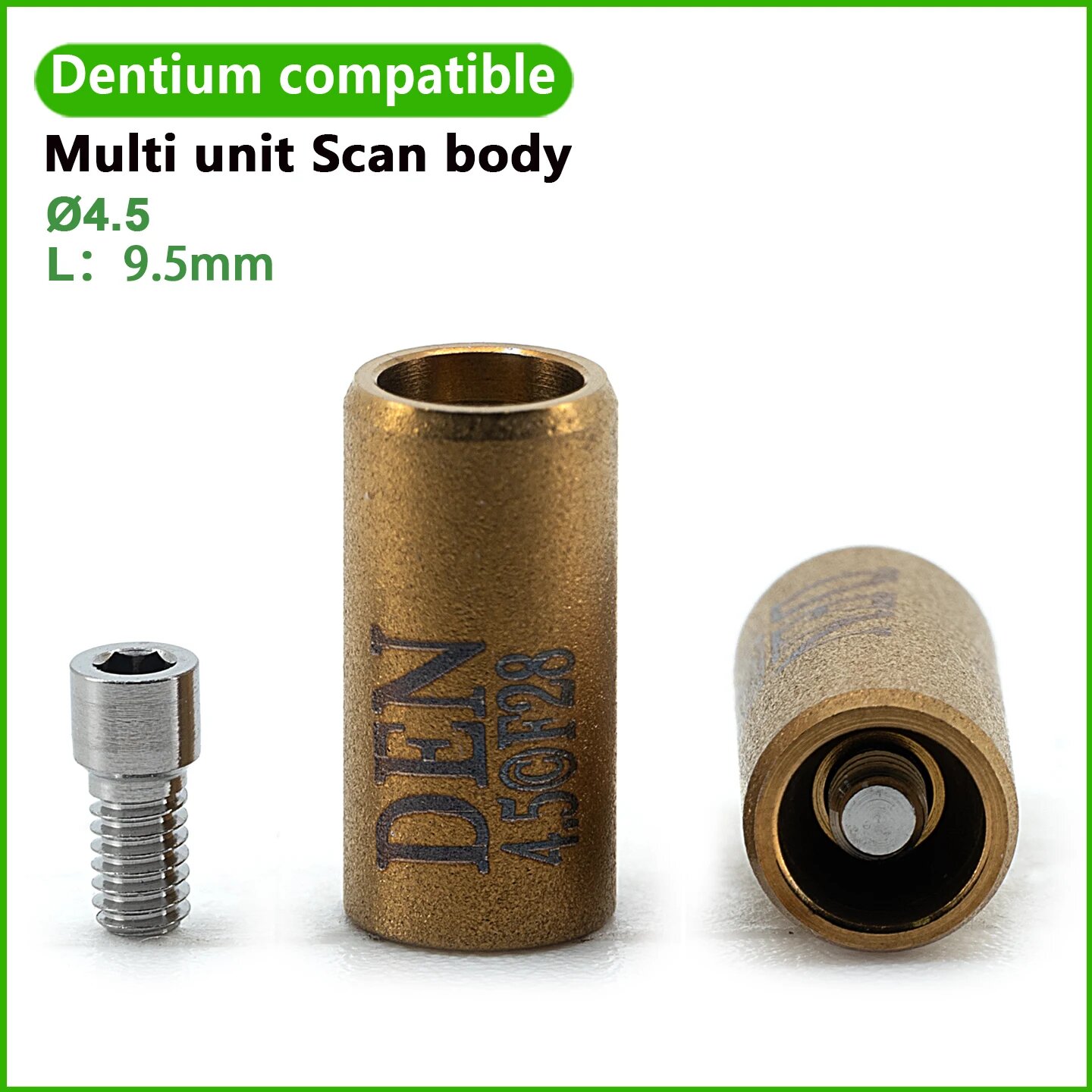 Скан-боди Dentium MUA 4.5/5.5 мм титан