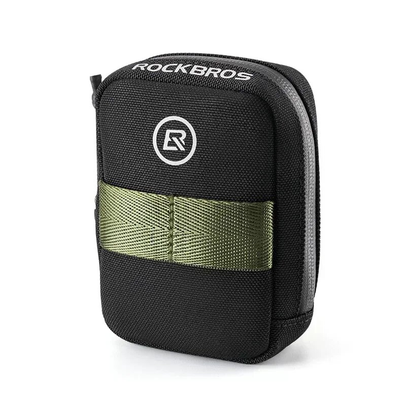ROCKBROS Седельная сумка велосипедная, F006-1, черная, 0.35л