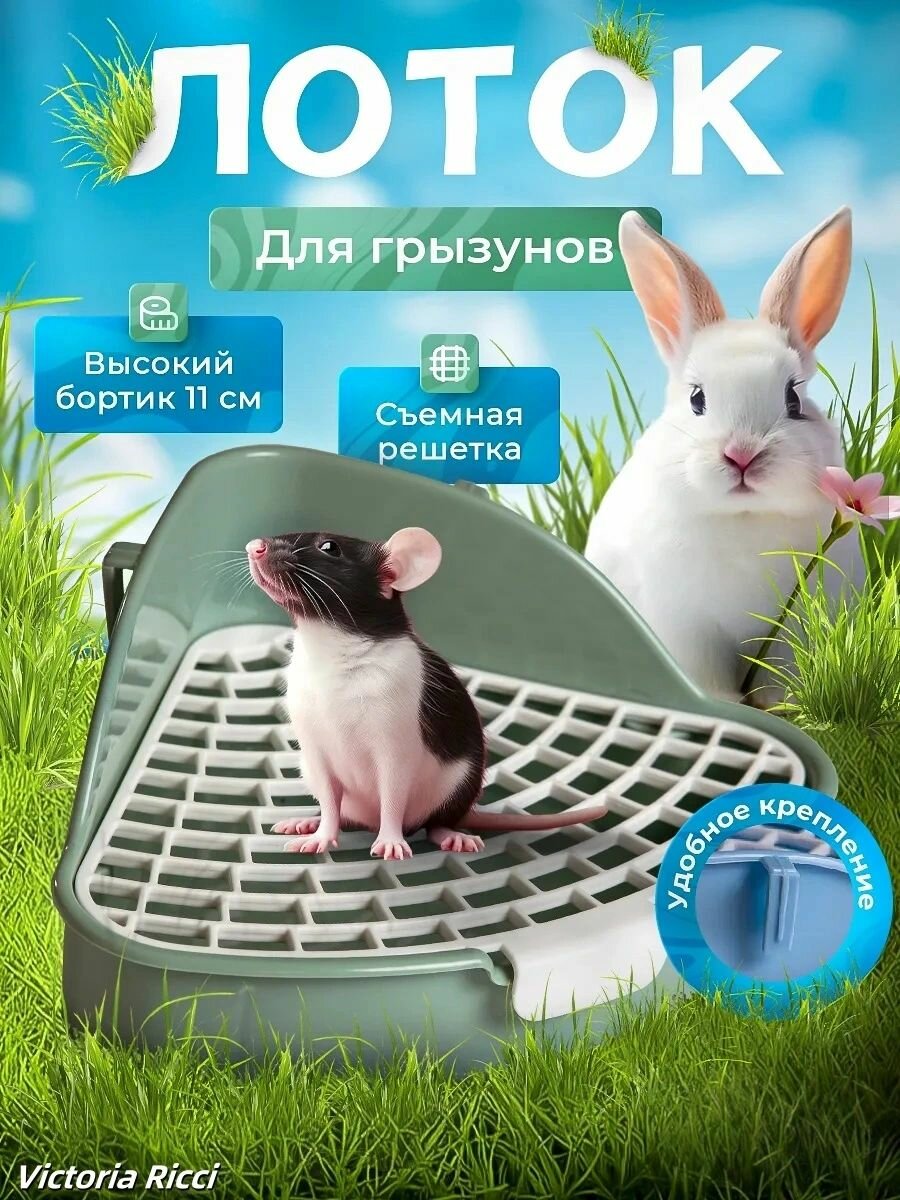 Лоток для грызунов и туалет кроликов лоток для грызунов туалет для кроликов клеточный туалет