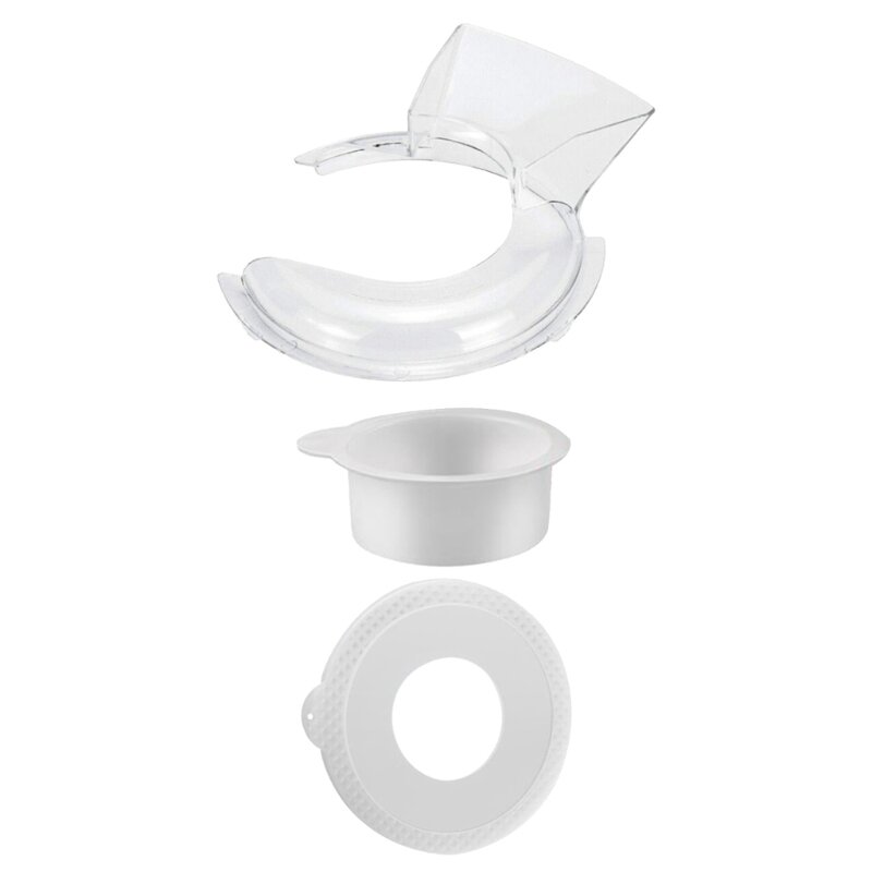 Удобная Крышка Миксера, Резак, Крышка Чаши, Прозрачная Крышка Блендера, Пластиковая Крышка Миксера, Аксессуары для Блендера 4,5-5QT